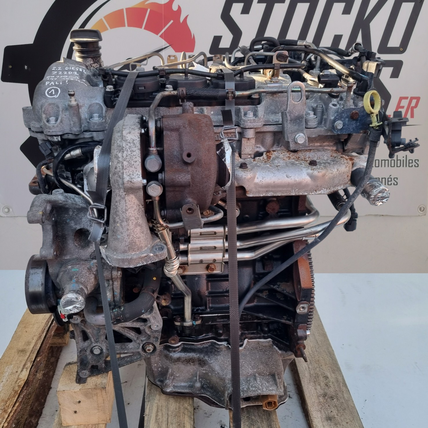 Moteur occasion complet A22DM (LNQ) Z22D1 2.2CDTi 163CH - STOCKO MOTORS