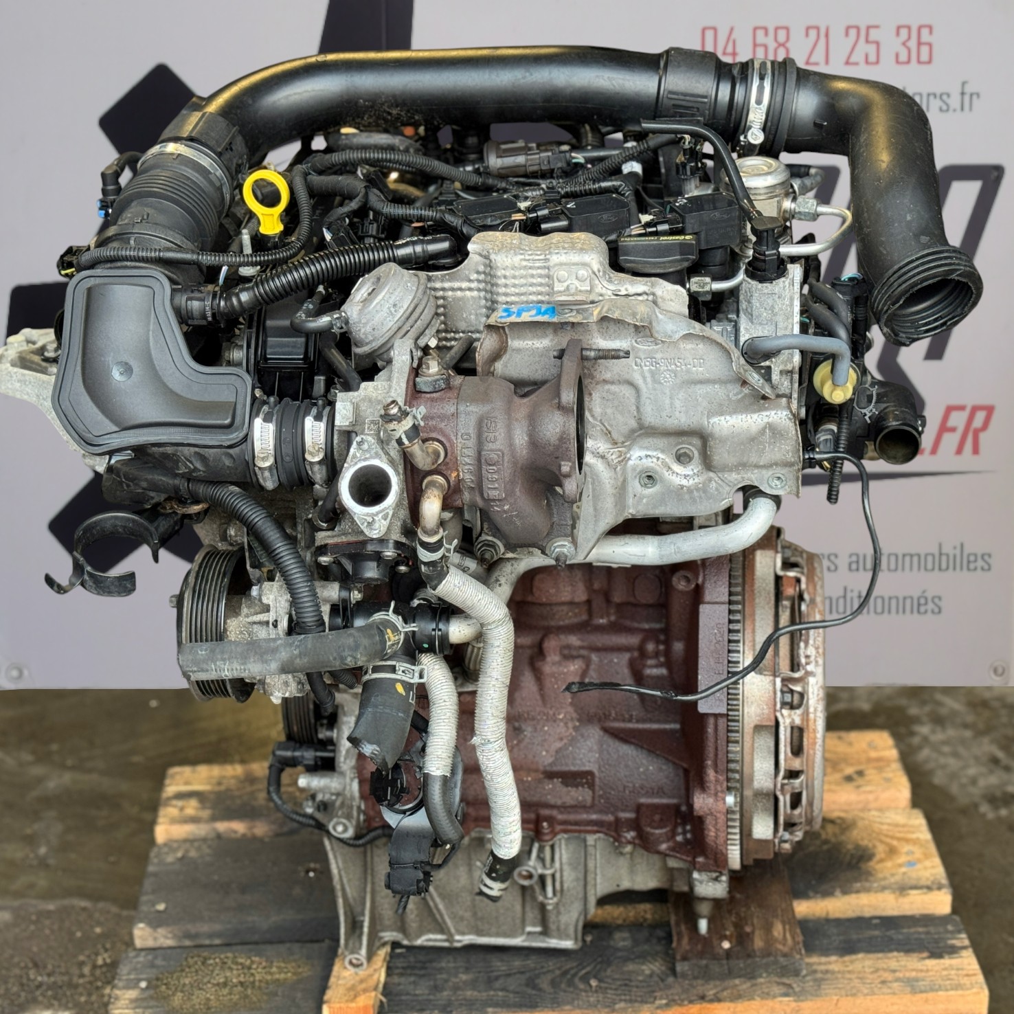 Moteur occasion complet SFJ SFJA 1.0 EcoBoost 101CH - STOCKO MOTORS